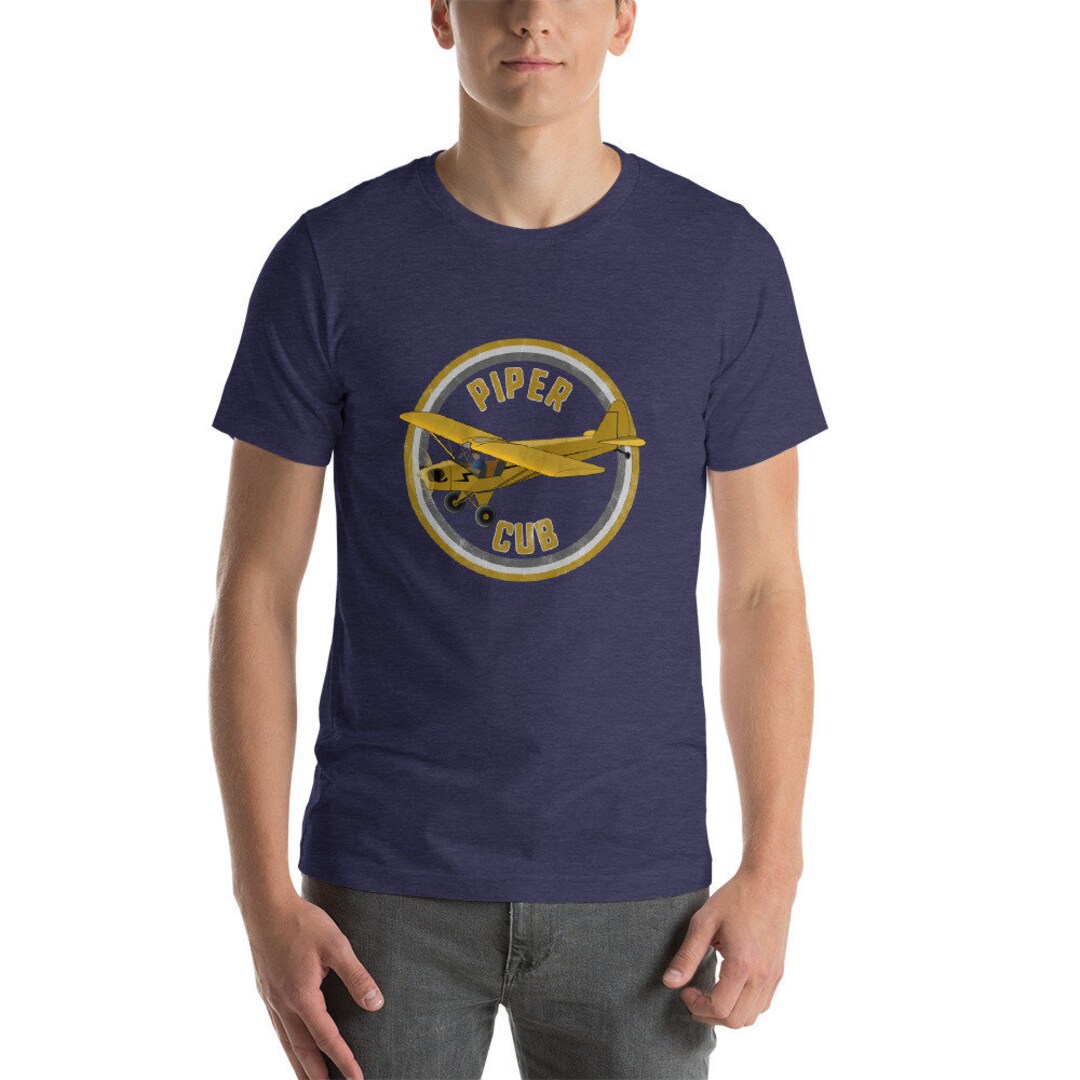 Piper Cub Airplane Short-sleeve Unisex T-shirt - Etsy