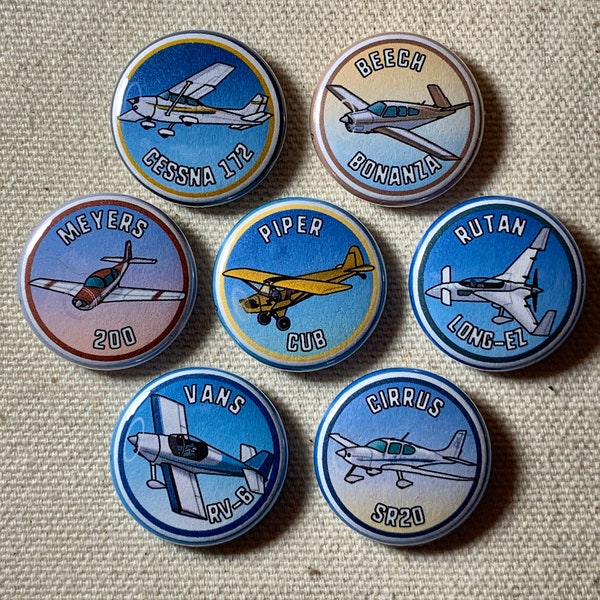 Airplane Buttons - Etsy