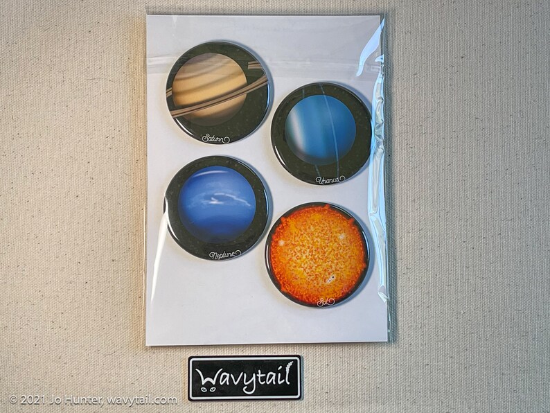 Solar System Super Set 2.25 Magnets/buttons - Etsy