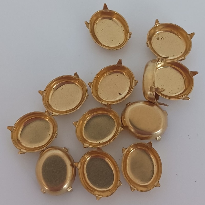 Raw Brass Findings - Etsy