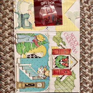 Vintage 80s Holly Hobbie & Robby Christmas Holiday Gift Box New Unused ...