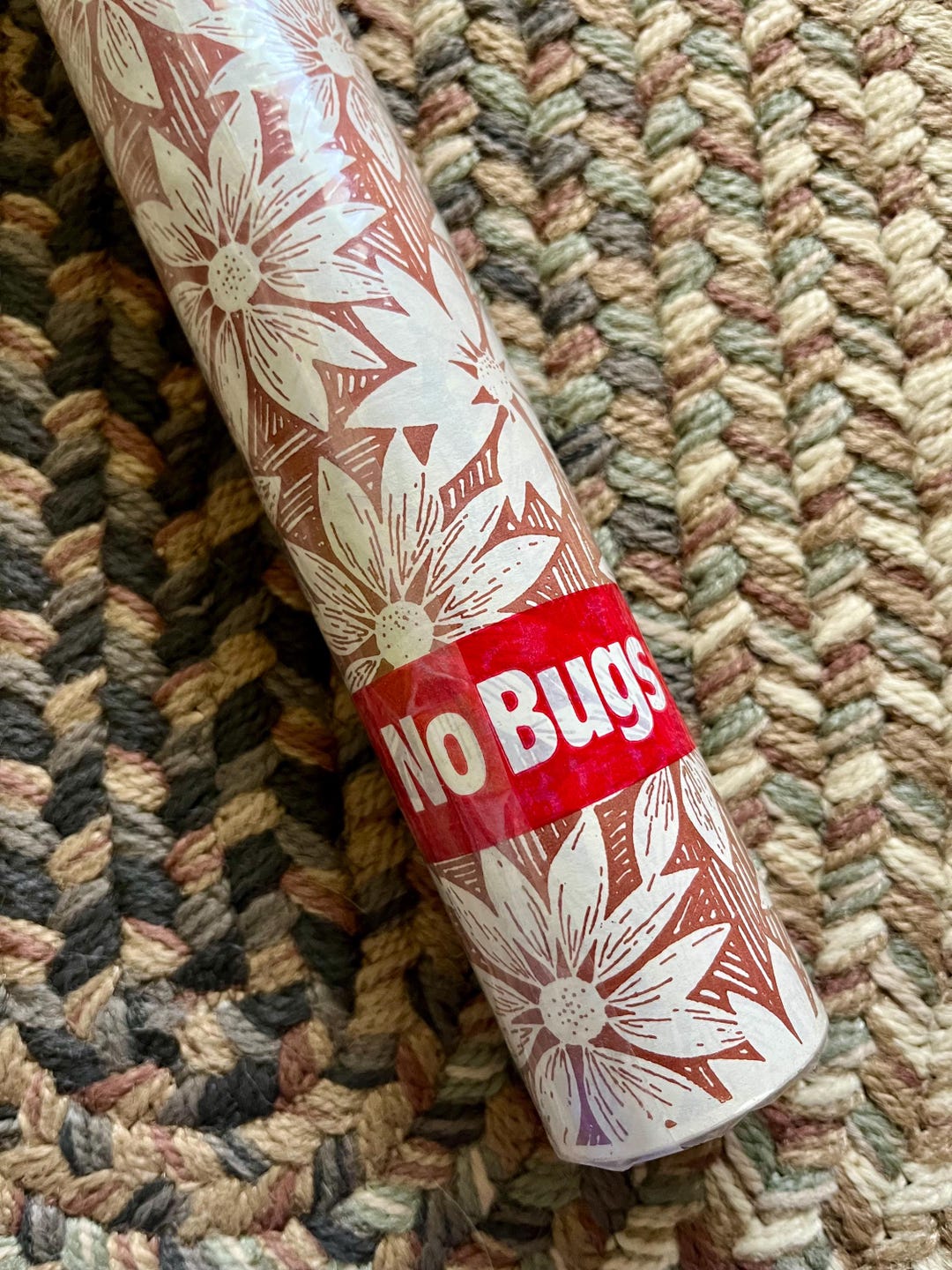 Vintage No Bugs M'lady Floral/flower Shelf and Drawer Paper/liner New ...