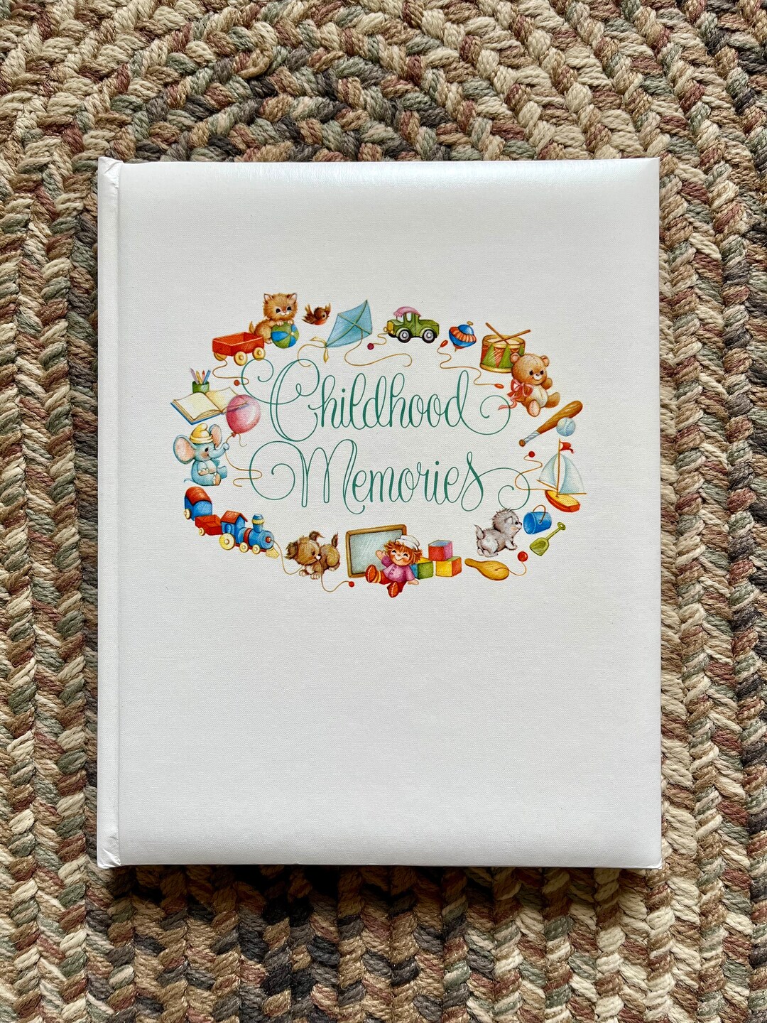 Vintage 70s Hallmark Childhood Memories Memory Keepsake Book New Unused ...