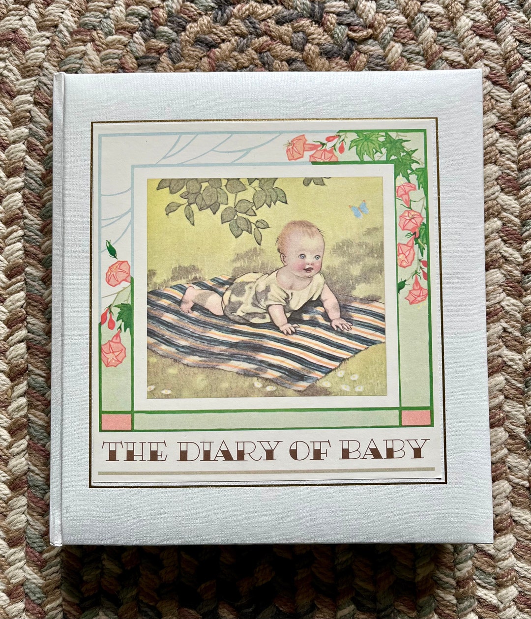 Vintage 80s C.R. Gibson the Diary of Baby Birth to Seven Years Memory ...