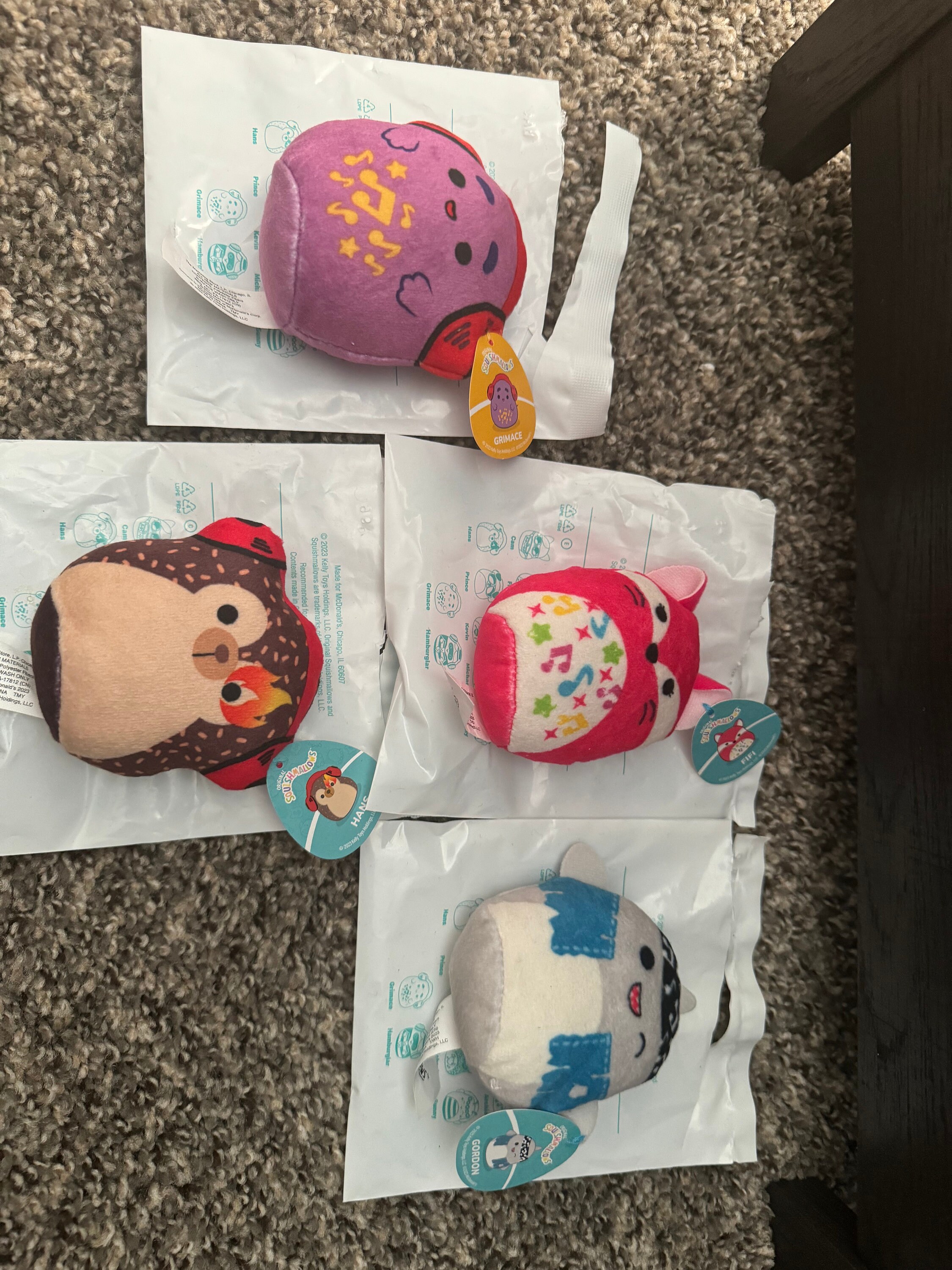 Squish Mallows Happy Meal Toy Lot - Etsy
