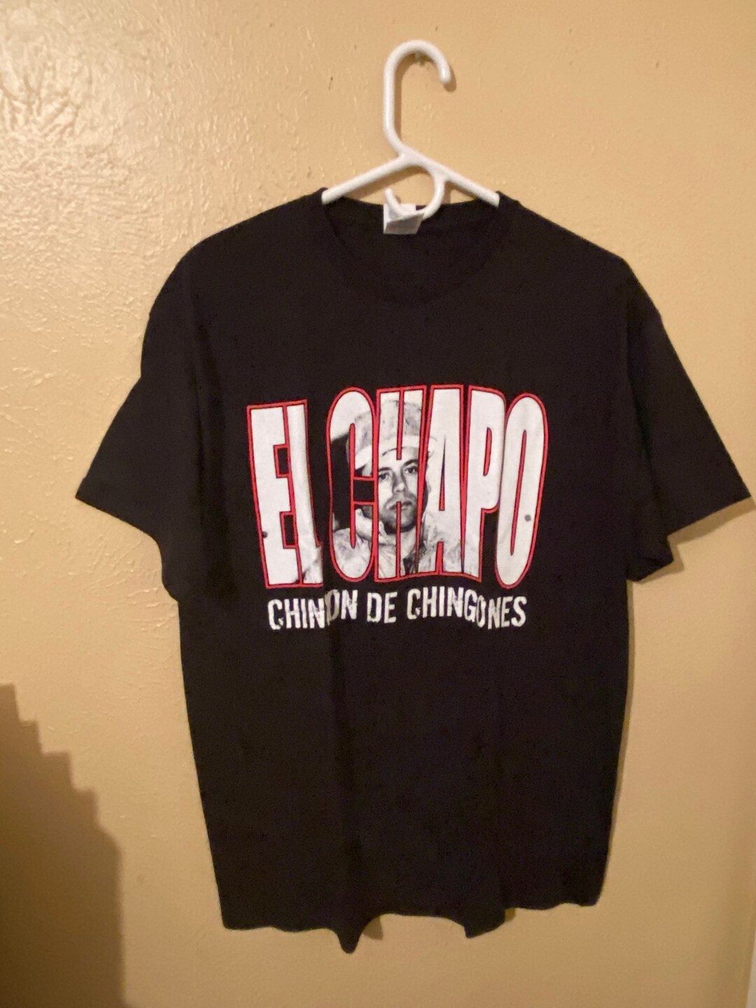 El Chapo Black T-shirt Lrg - Etsy