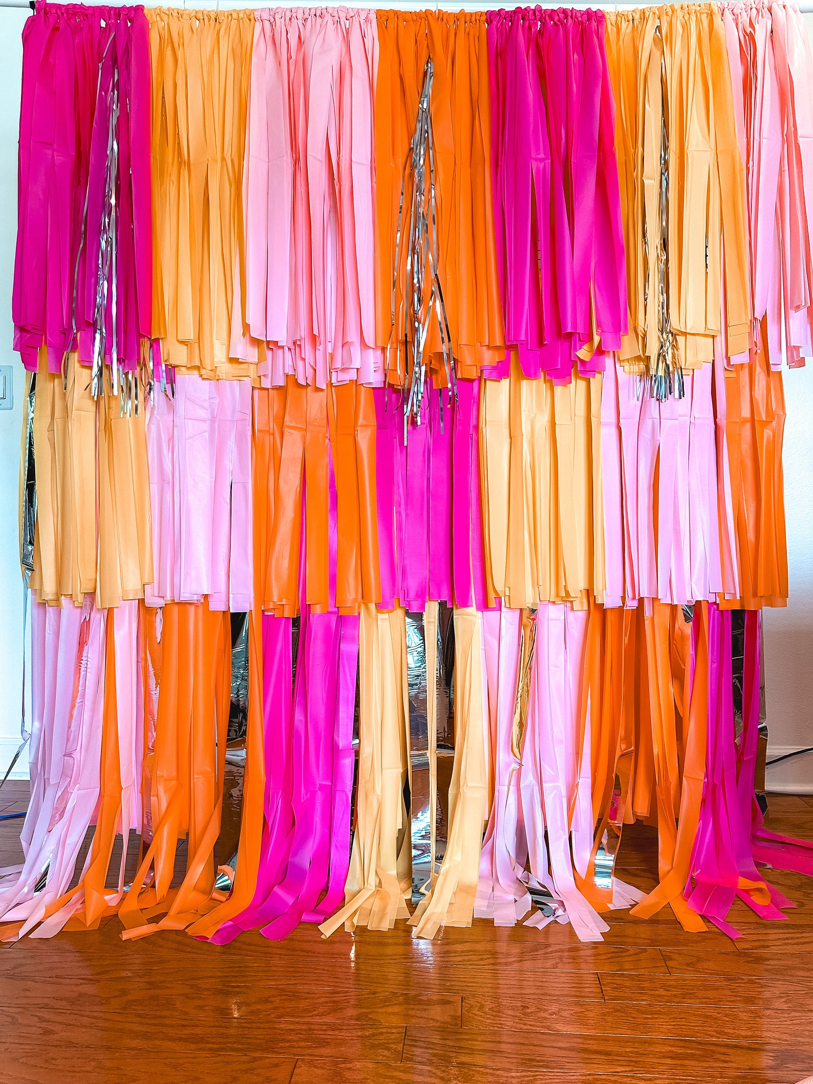CUSTOM Dazed & Engaged Fringe Backdrop, Siesta Key Bachelorette, Custom ...