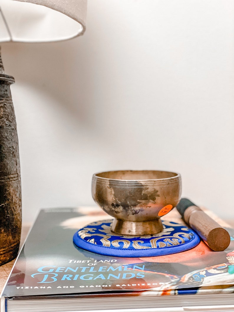Antique 4" Naga Stand Singing Bowl for Spiritual Chakra Healing ...
