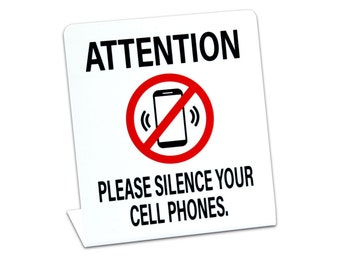 No phone zone sign | Etsy