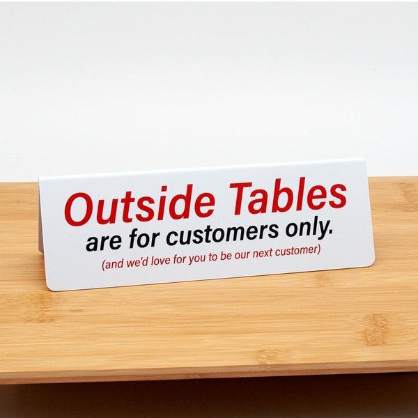 Customers Only Sign - Etsy