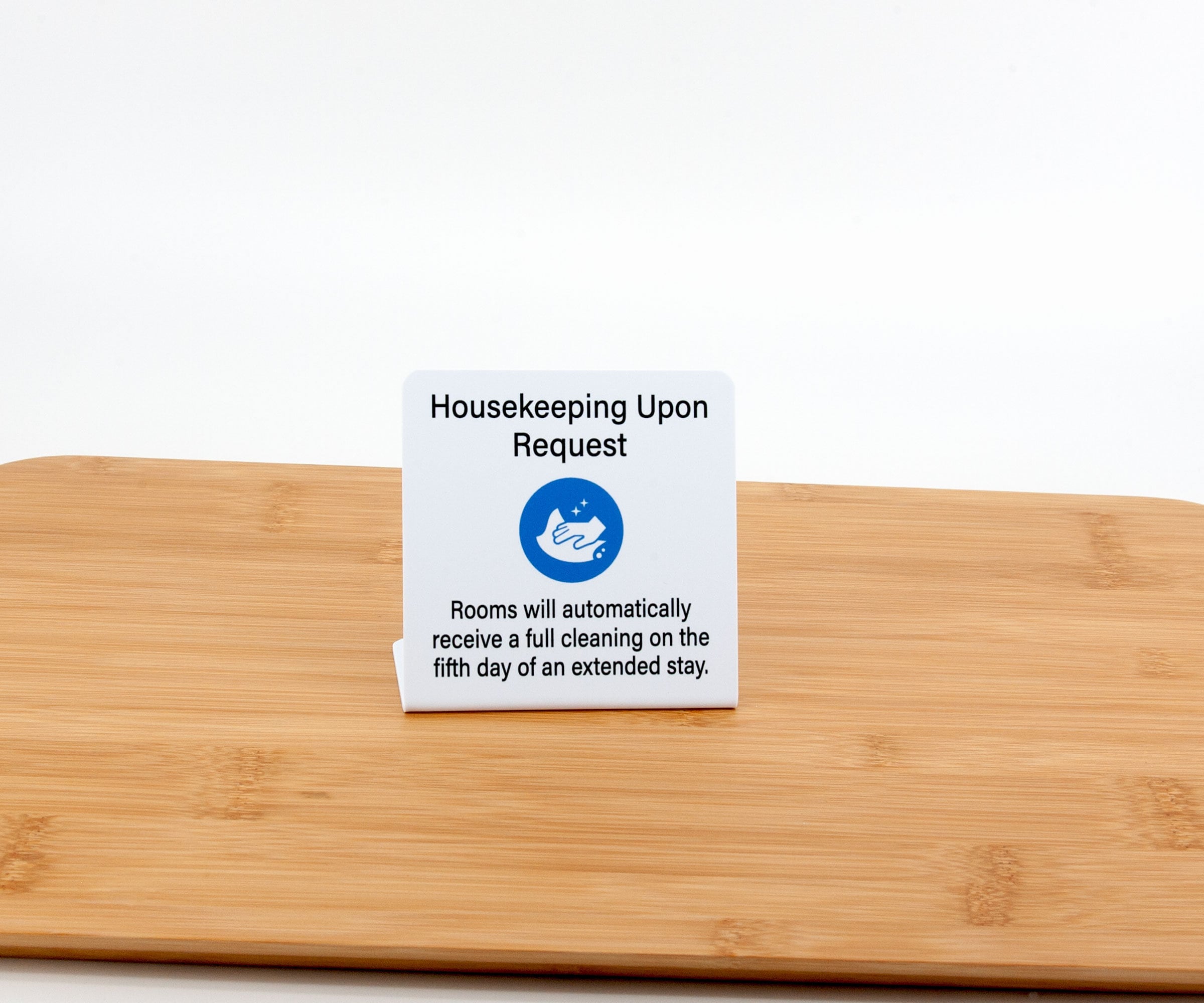 18pk Housekeeping Request Signs, Guest Room Signs, Plastic L Style ...