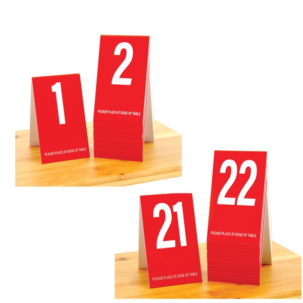 Table Number Tent - Etsy