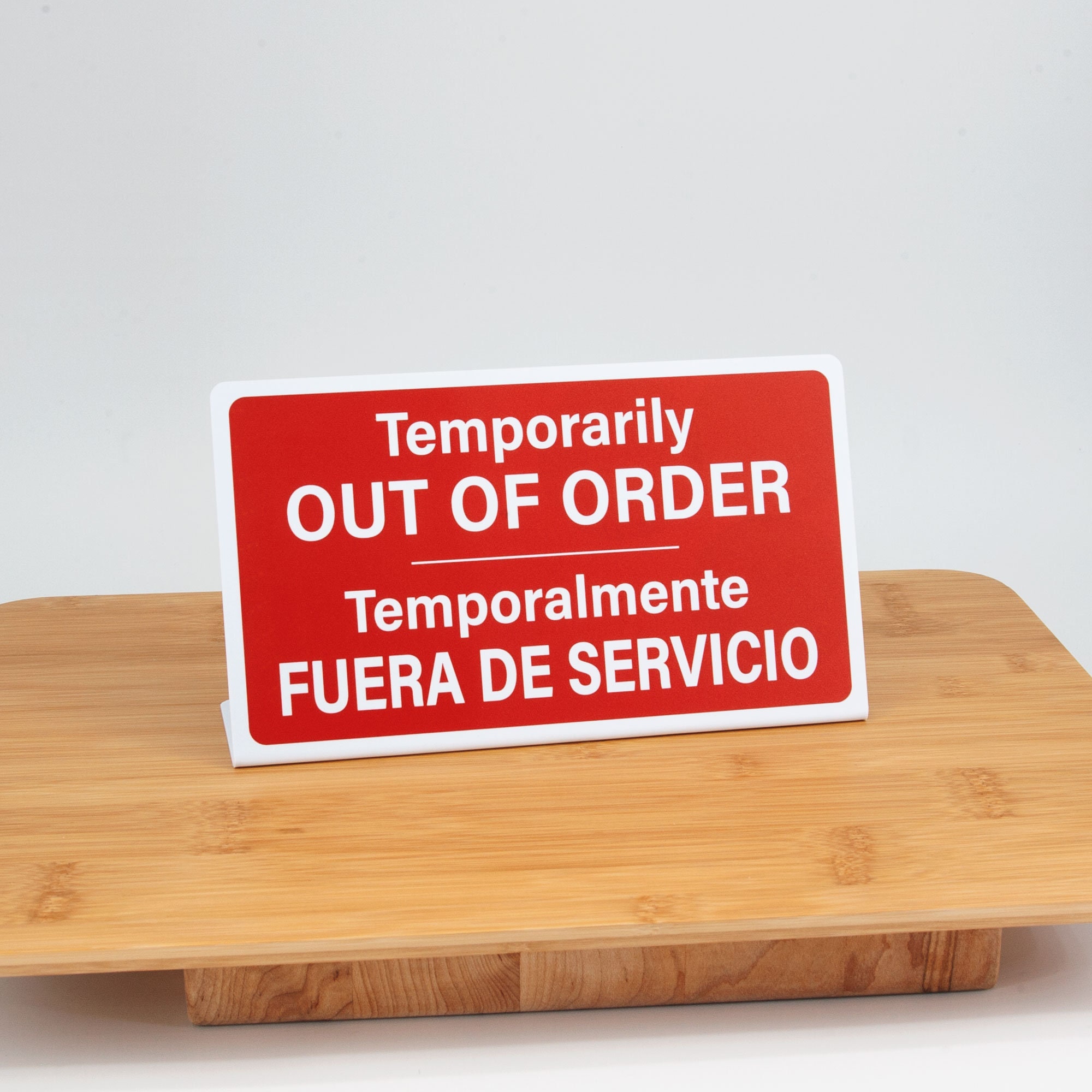 Temporarily Out Of Order Signs