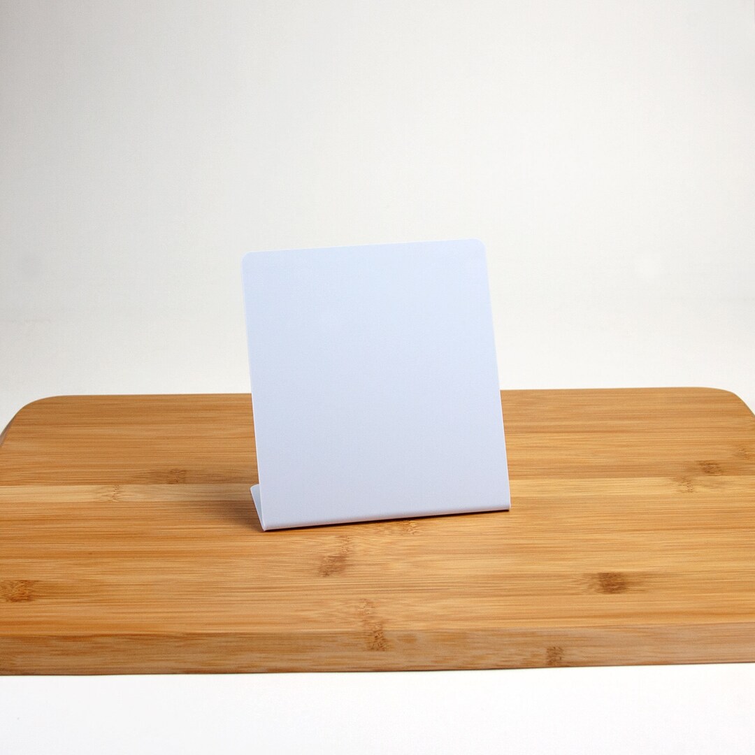 9pk Blank White Plastic L Signs, DIY Sign Blanks, 5" X 5.5", Free ...