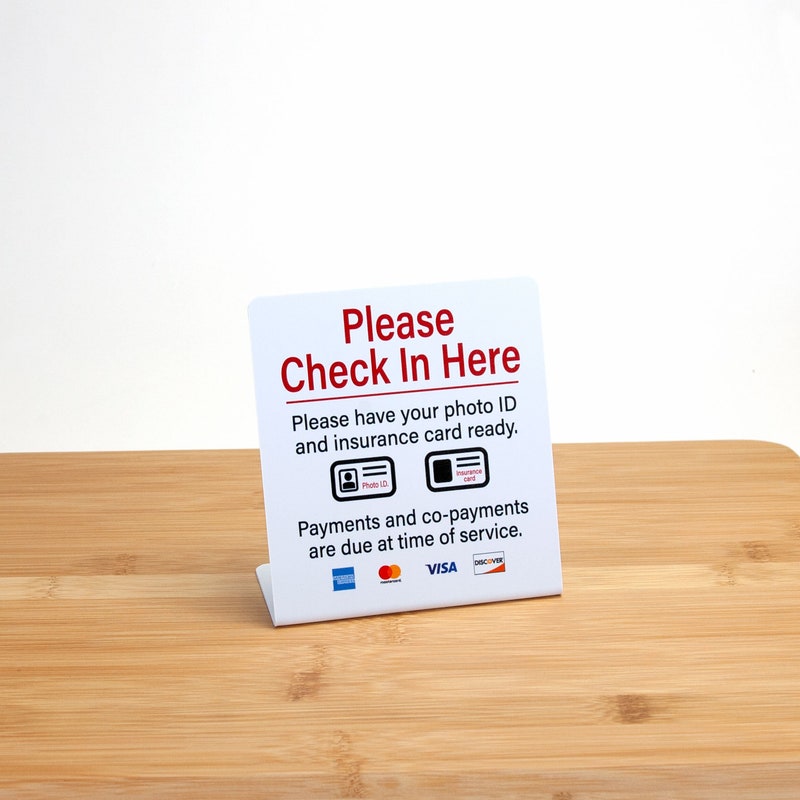 Check in Here Sign - Etsy