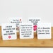 5pk Funny Desk Signs, Plastic Tent Style, Free Shipping - Etsy