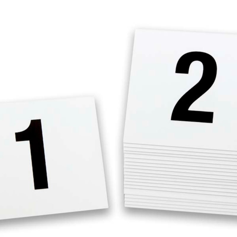 Table Markers - Etsy