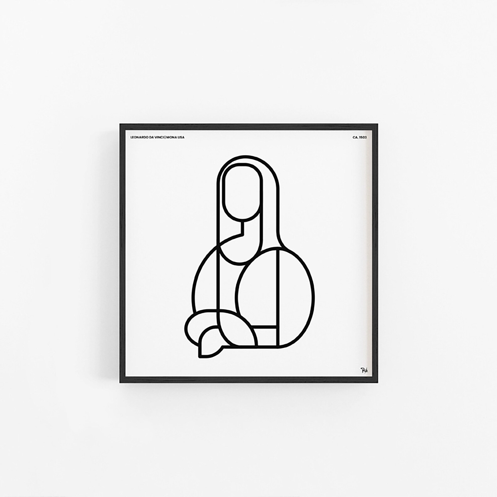 Mona Lisa, 5 High Resolution JPG Files, Abstract Art, Leonardo Da Vinci ...