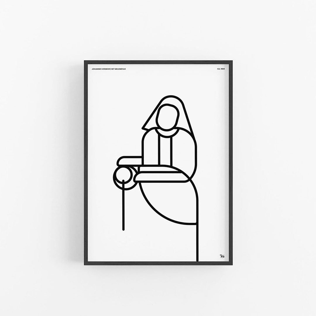 Milk Maid, 5 High Resolution JPG Files, Classic Art, Johannesvermeer ...