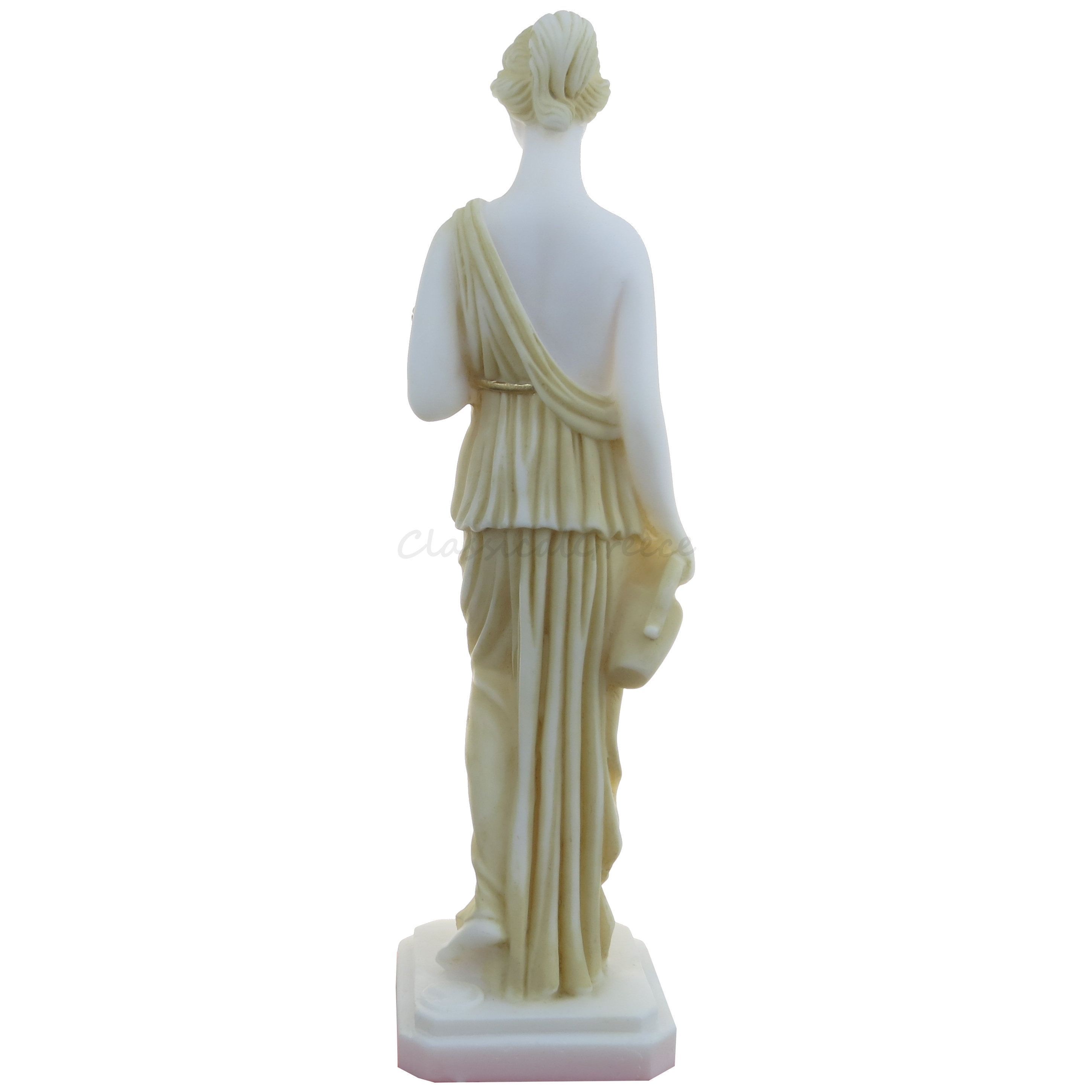 Statue Ancient Greek Goddess Hebe Alabaster 10 25cm Cast Marble ...