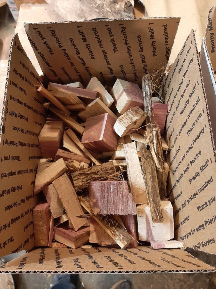 Eastern Red Cedar Wood Chunks Smoking - Etsy
