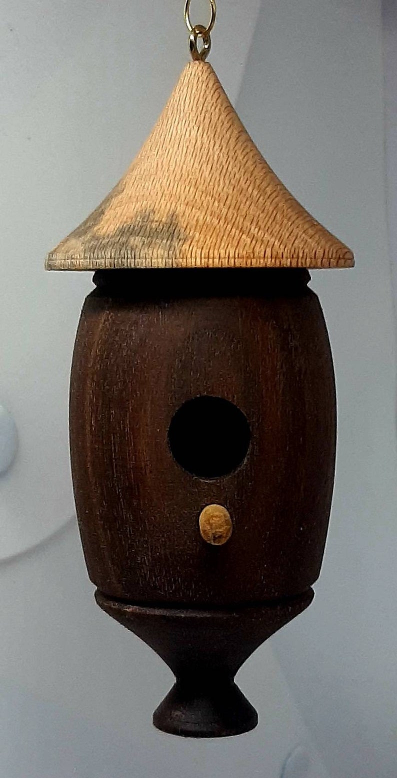 Hand Turned Miniature Birdhouse Ornaments - Etsy