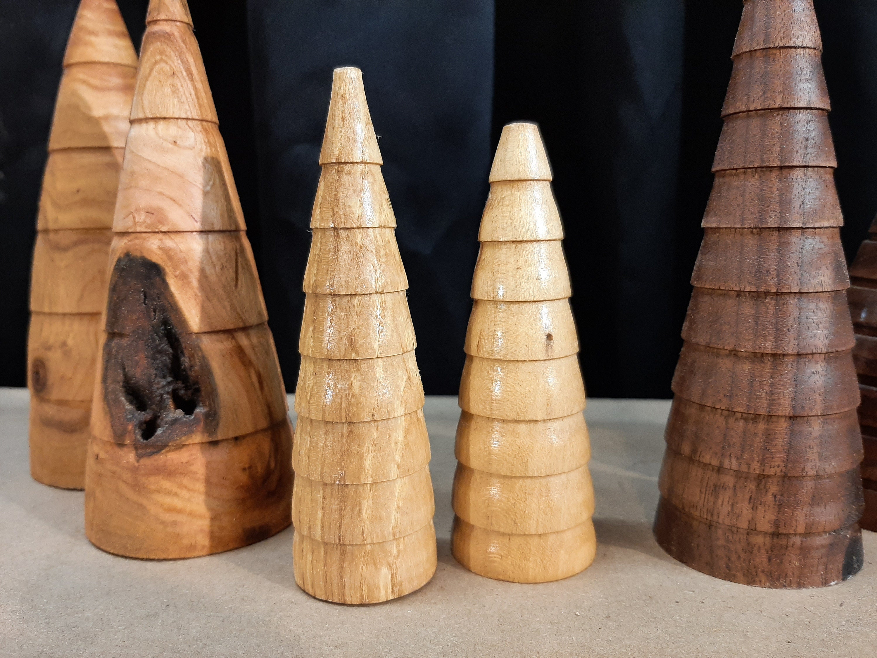 5 Set Rustic Hand-turned Mulberry Trees | Etsy