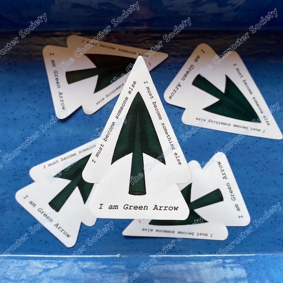 Green Arrow Sticker - Etsy
