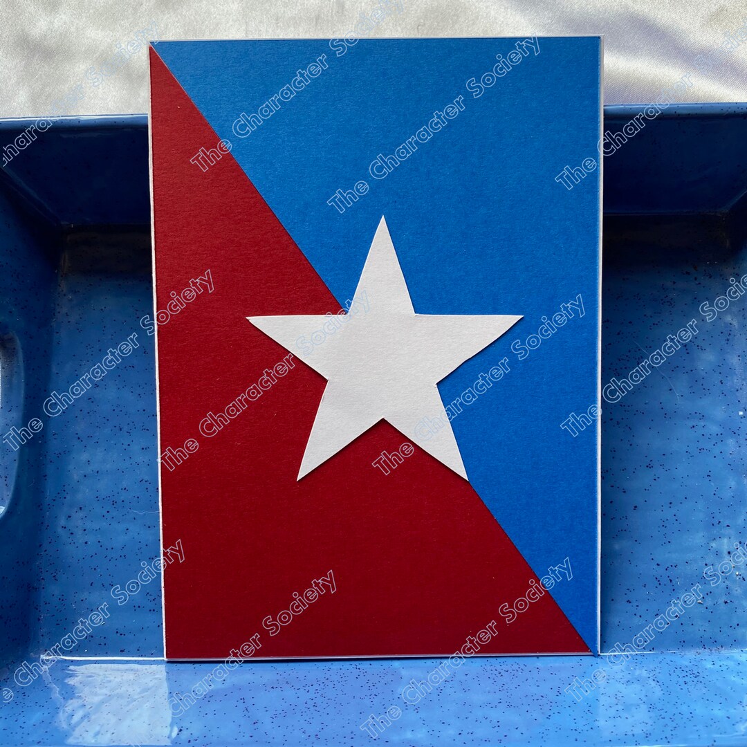 Star Spangled Man Inspired Card - Etsy