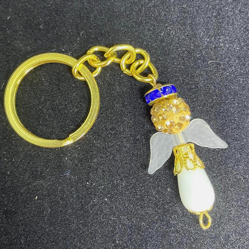 Angel Keyring - Etsy