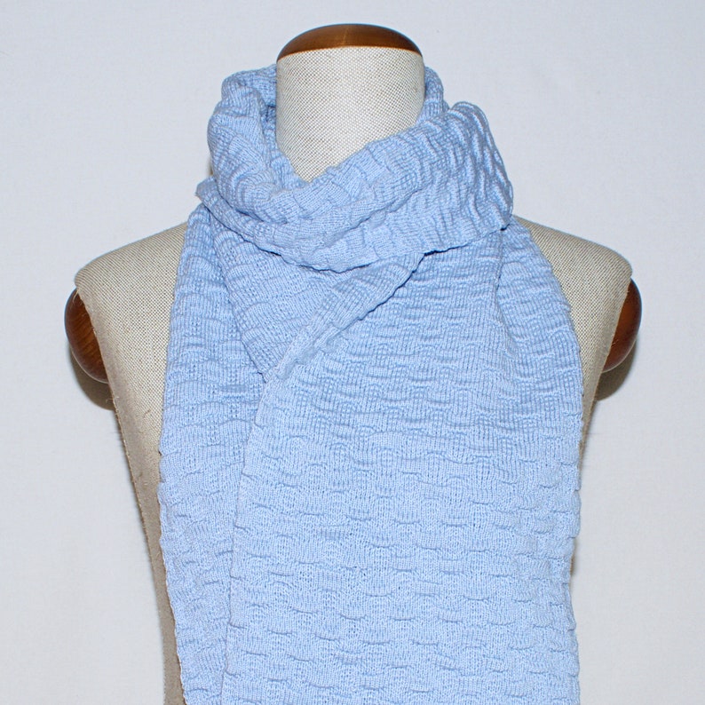 Maroon Merino Knit Scarf Dotted Textures, Multiple Colours Handmade in ...