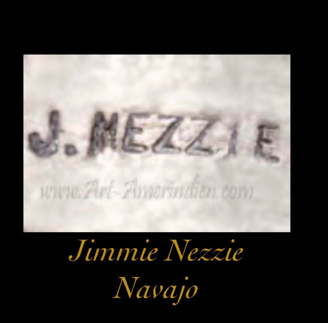 Signed-jimmy Nezzie Navajo Vintage Sterling Red Coral & Turquoise Chip ...