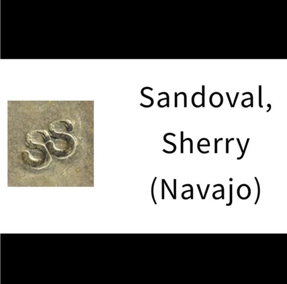 Signed - Sherry Sandoval Navajo Vintage Sleeping Beau… - Gem