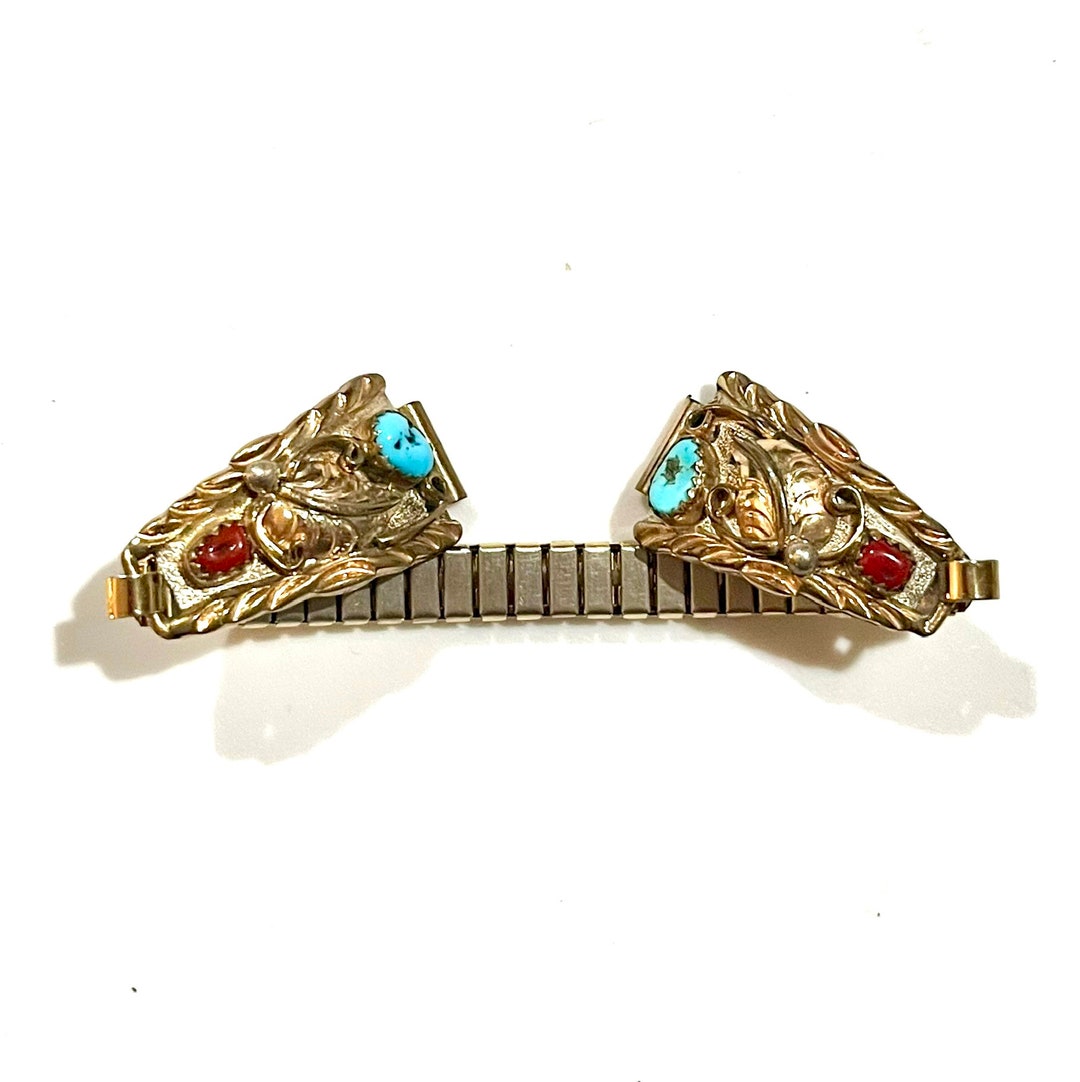 Signed-billy Slim,navajo Elegant 12KT GF Sterling Silver Kingman ...