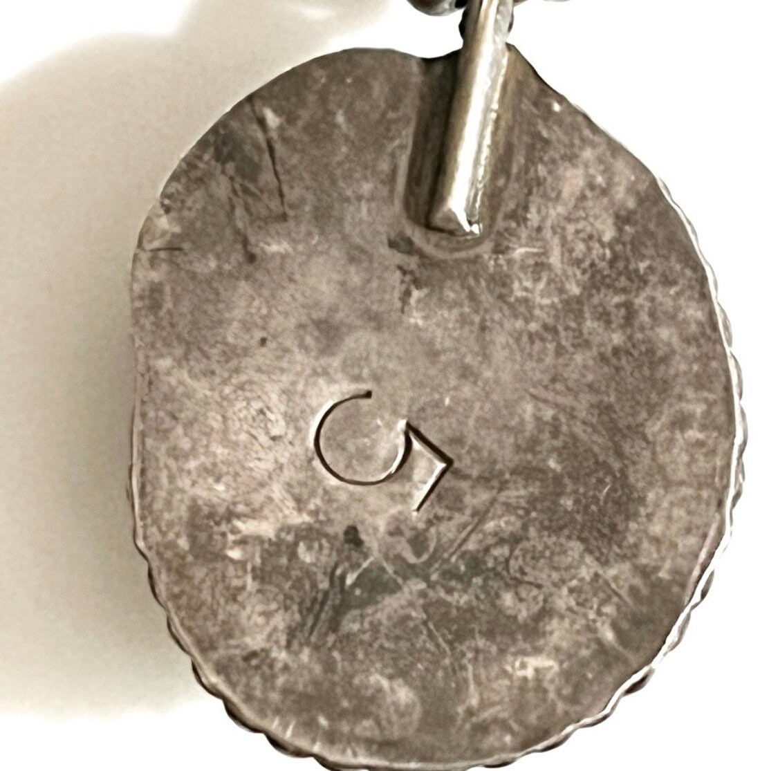 Signed, Vintage Navajo Sterling Silver “morningstar” Turquoise 17 ...