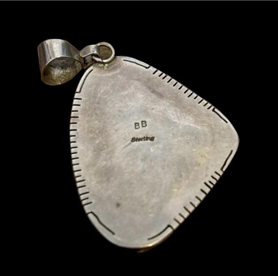 Signed-Bernice Bonney Vintage Navajo Wild Horse Turqu… - Gem