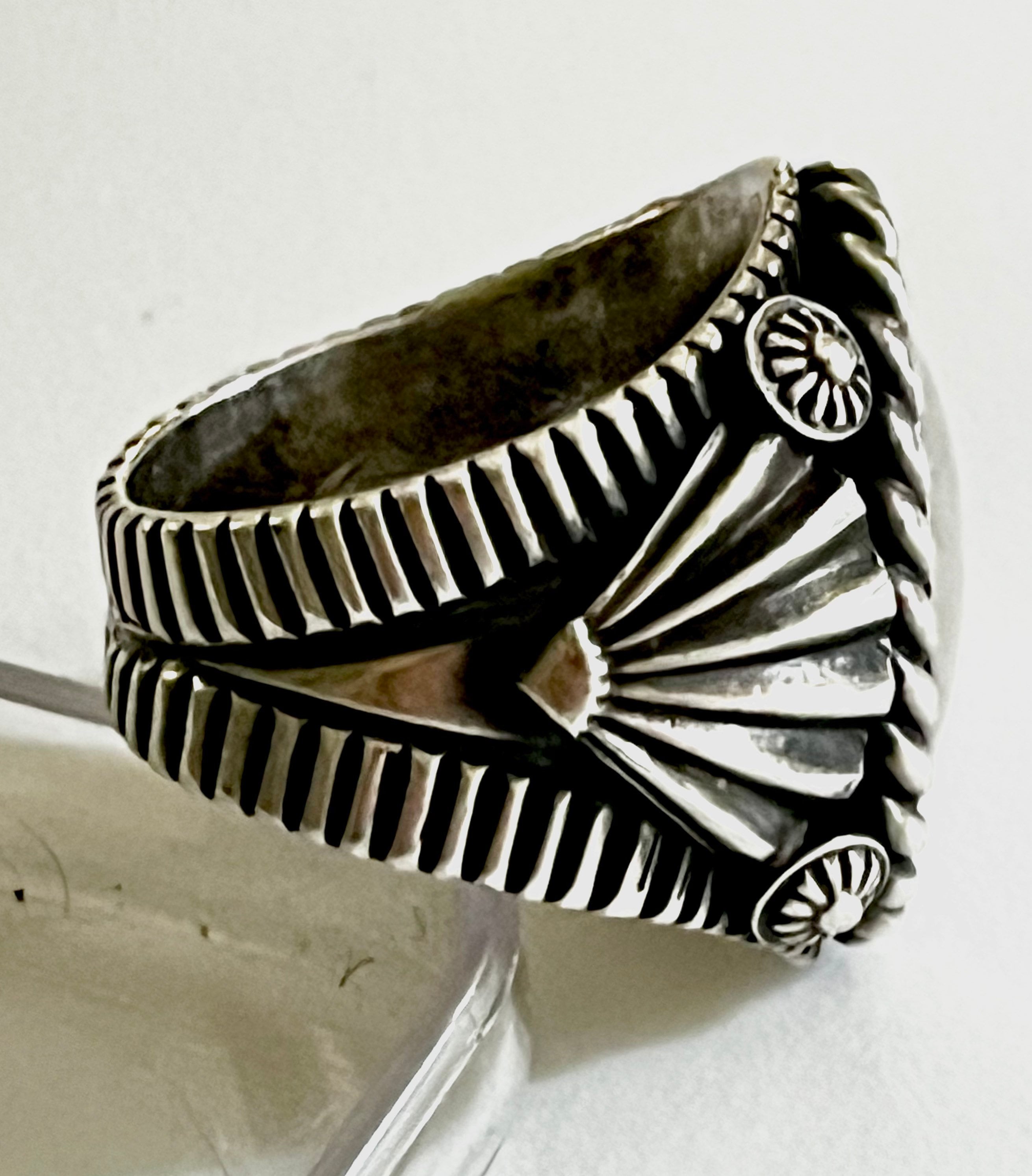 Navajo Signed-delbert Gordon Vintage Ornate/intricate Hand - Etsy