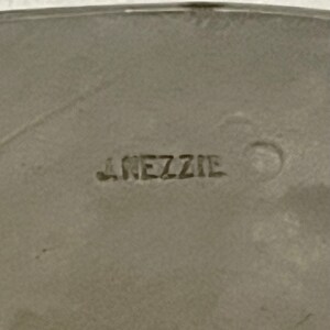 Signed-jimmy Nezzie Navajo Vintage Sterling Red Coral & Turquoise Chip ...