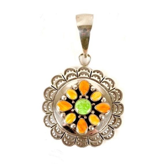 Signed-Bernice Bonney Vintage Navajo Wild Horse Turqu… - Gem