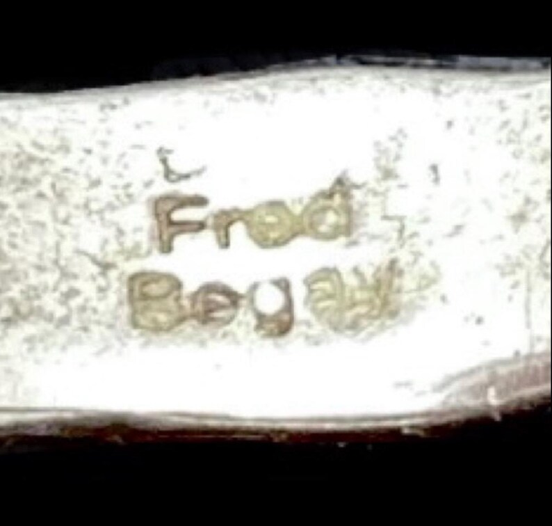 Signed - Fred Begay Navajo Vintage Turquoise Channel Inlay Ring - Etsy