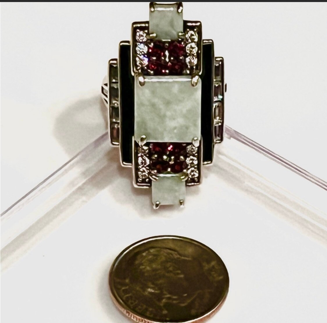 Signed-lester Joy Vintage Art Deco 1970s Sterling Silver - Etsy