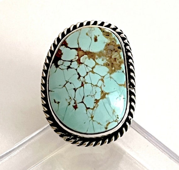 Signed-Albert Jake Navajo, Sterling Silver Dry Creek … - Gem