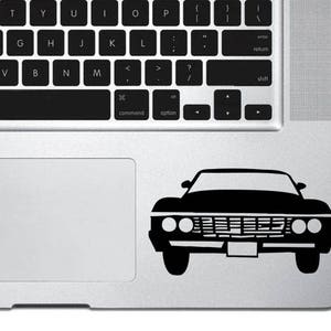 Supernatural Impala 1967 Decal, Supernatural Vinyl Decals, Supernatural ...