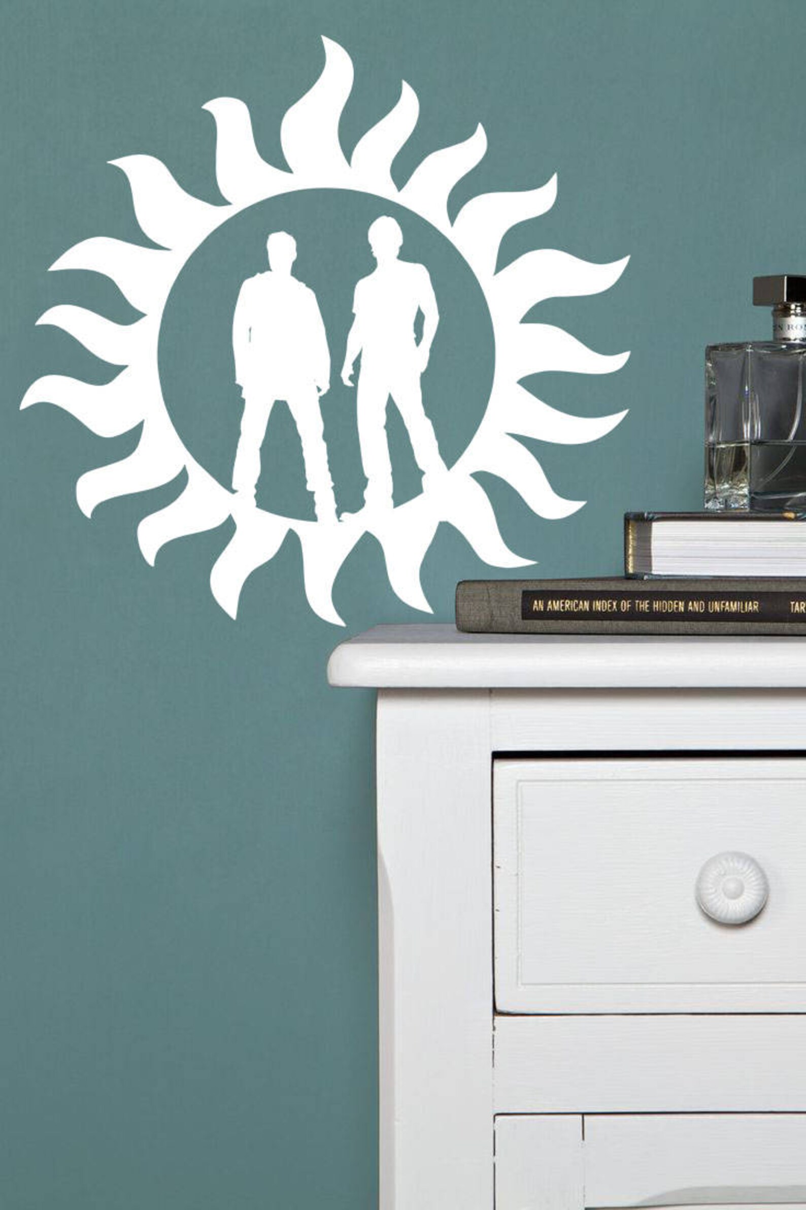 Supernatural Sam and Dean Decal Supernatural Vinyl Decals | Etsy