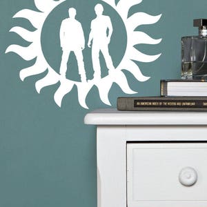 Supernatural Sam and Dean Decal, Supernatural Vinyl Decals ...