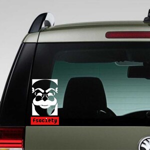 Fsociety Decal Sticker, Vinyl Sticker, MacBook Decal, MacBook Sticker ...