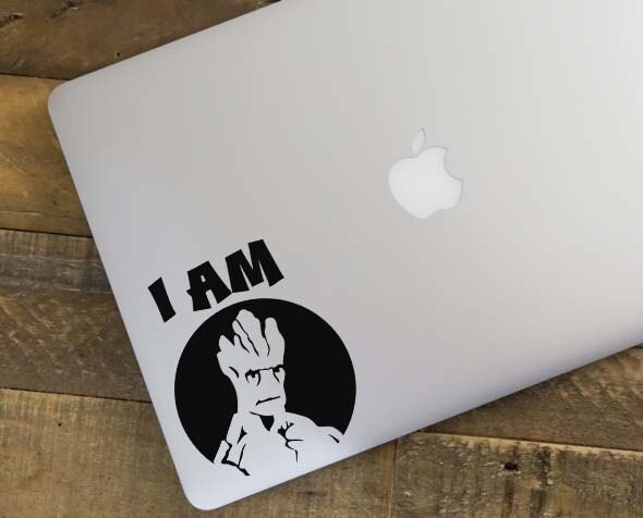 Groot Decal Sticker I am Groot Guardians of the Galaxy | Etsy