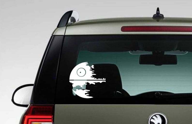 Death Star Inspired by Star Wars Decal Vinyl Sticker Macbook - Etsy