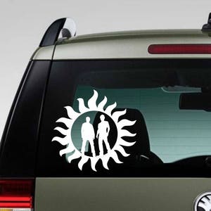 Supernatural Sam and Dean Decal, Supernatural Vinyl Decals ...