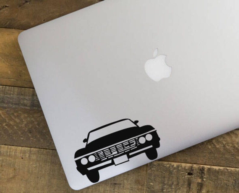 Supernatural Impala 1967 Decal Supernatural Vinyl Decals - Etsy